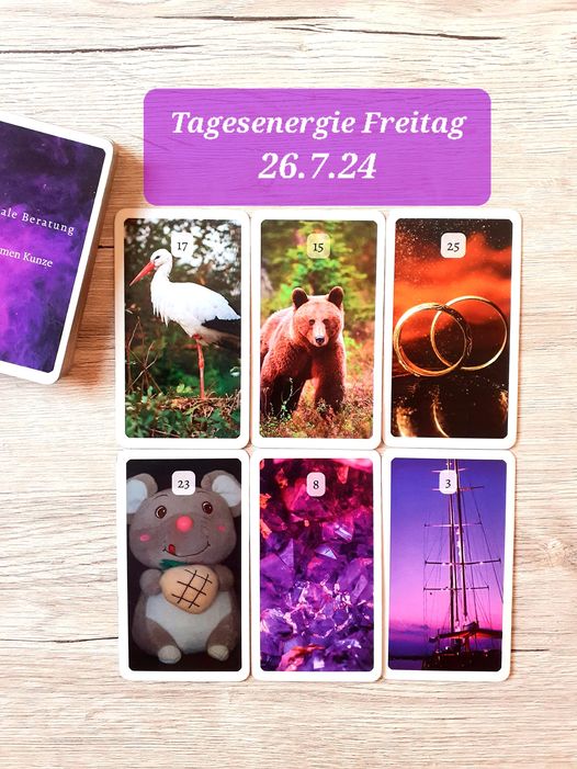 Blog / Tagesenergien uvm. - Carmen Kunze - Mediale Beratung